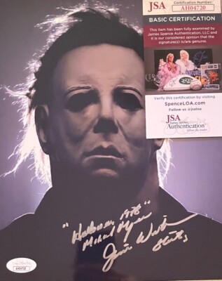 James Winburn RIP Michael Myers Halloween 1978 Original Signed 8X10 w ...