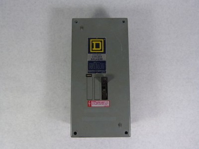 Square D E-100-NS Enclosed Circuit Breaker 100A 240VAC Series 2 USED | eBay