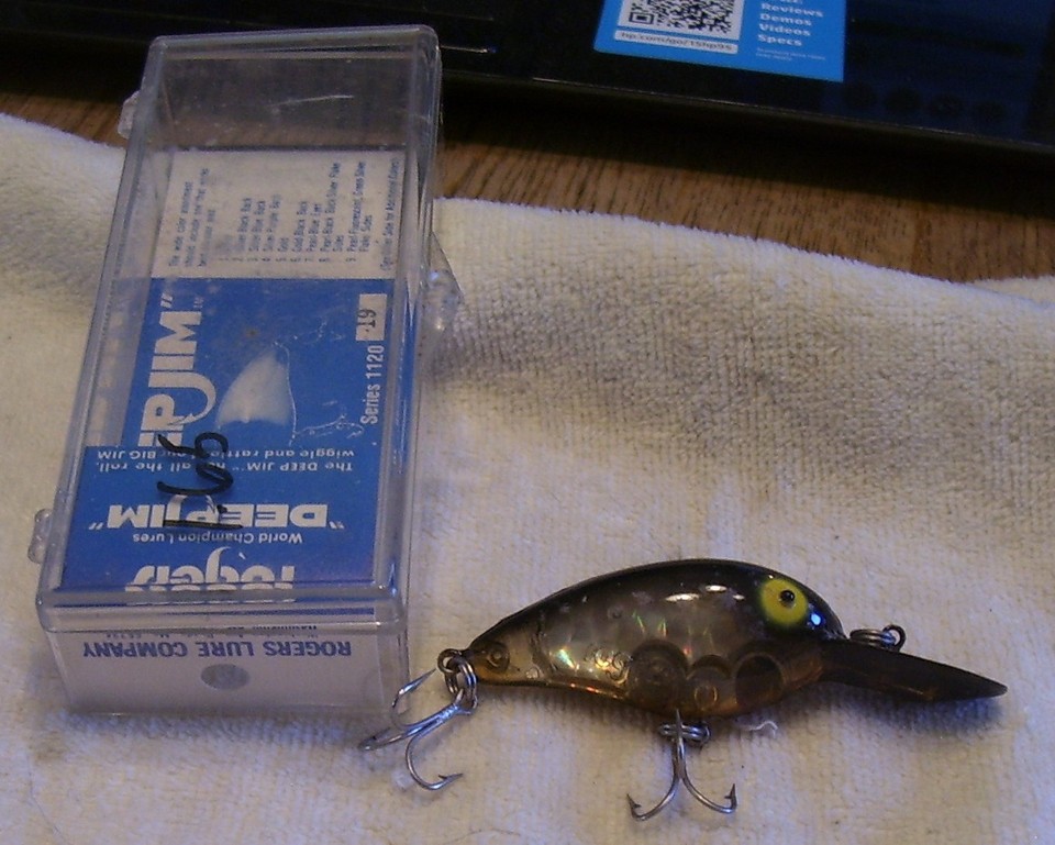 ROGERS DEEP JIM LURE 02/15/18POTS BOX PAPER | eBay