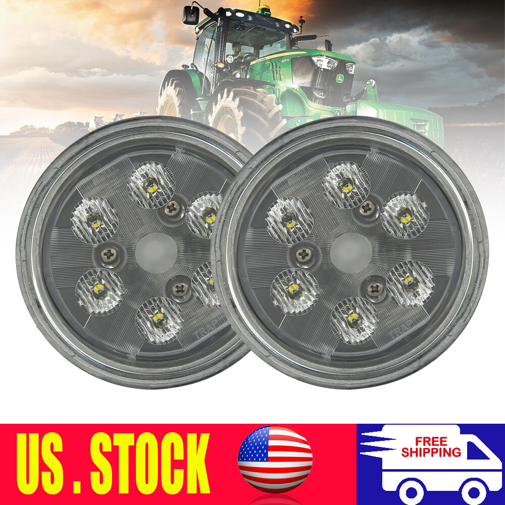 2x Par36 LED Work Light 30W Flood Headlight Fit John Deere ...