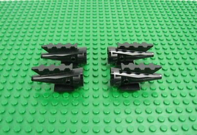 LEGO 4x Black Tail 4 x 2 x 2 Rocket Classic Space Aircraft 6780 6891 ...