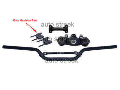 Fit For Royal Enfield Himalayan Handlebar Top Yoke With Riser & Bar Top ...