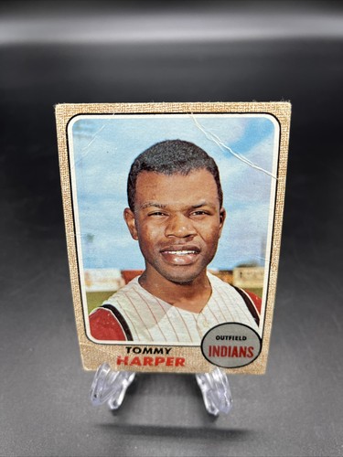 1968 Topps Set-Break #590 Tommy Harper - Cleveland Indians - (CR) - Hi ...