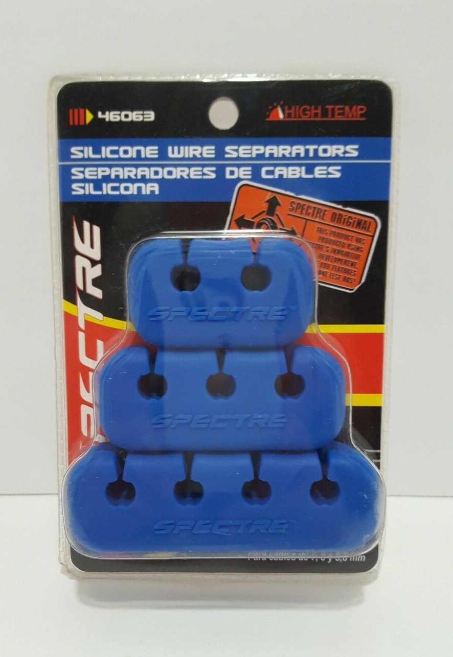 Spectre Blue Spark Plug Wire Separator Kit-High Temp Silicone Chevy ...