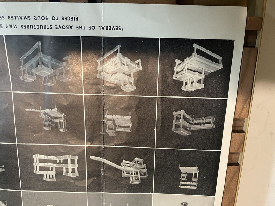 Vintage 1900s Wooden Better Building Blocks | eBay