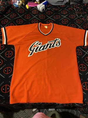 San Francisco Giants Retro Orange Jersey Size Men's XL | eBay