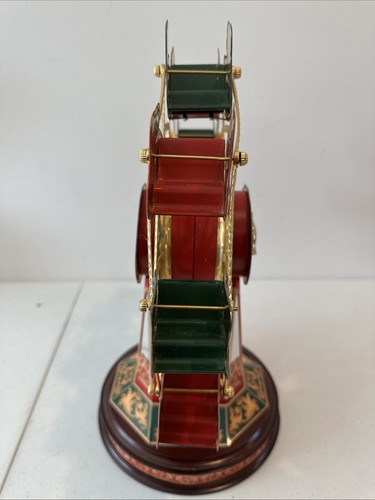 COCA COLA COLL. ED.WIND-UP MUSICAL FERRIS WHEEL 1999 FRANKLIN MINT ...