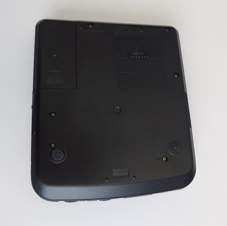 Sony Discman Mega Bass Model D-121 Portable CD Player - Black | eBay