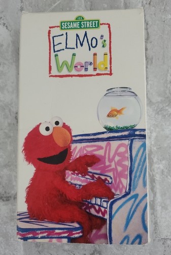 Elmo's World Sesame Street VHS 2000 Elmo Episodes for Kids Children's ...