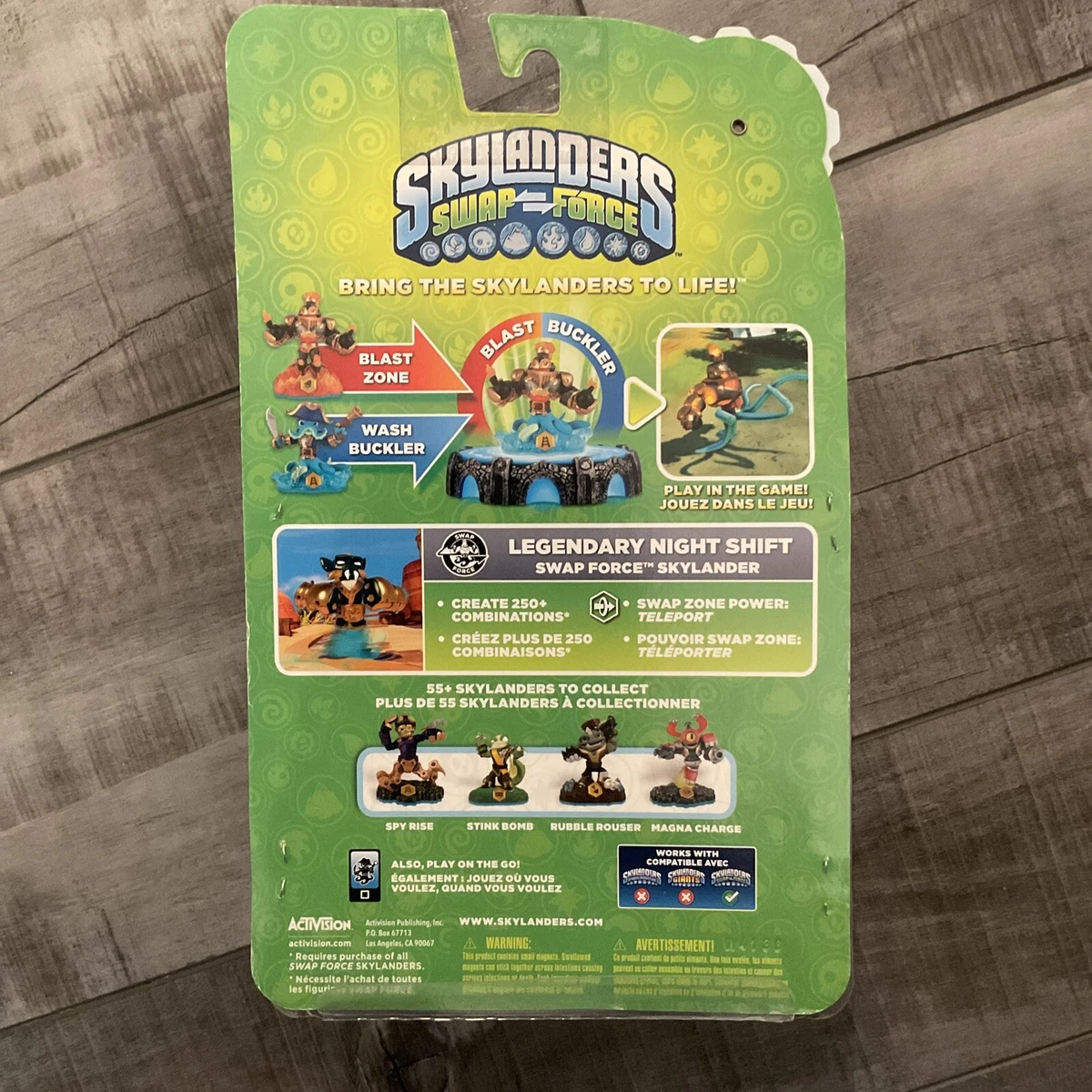 Skylanders Swap Force Night Shift Pack