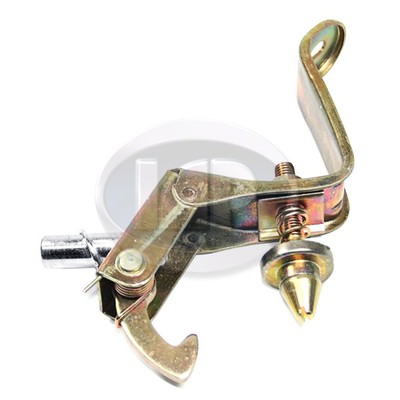 UPPER HOOD LATCH CARRIER LOCK W/ PIN VOLKSWAGEN T1 BUG & SUPER BEETLE ...
