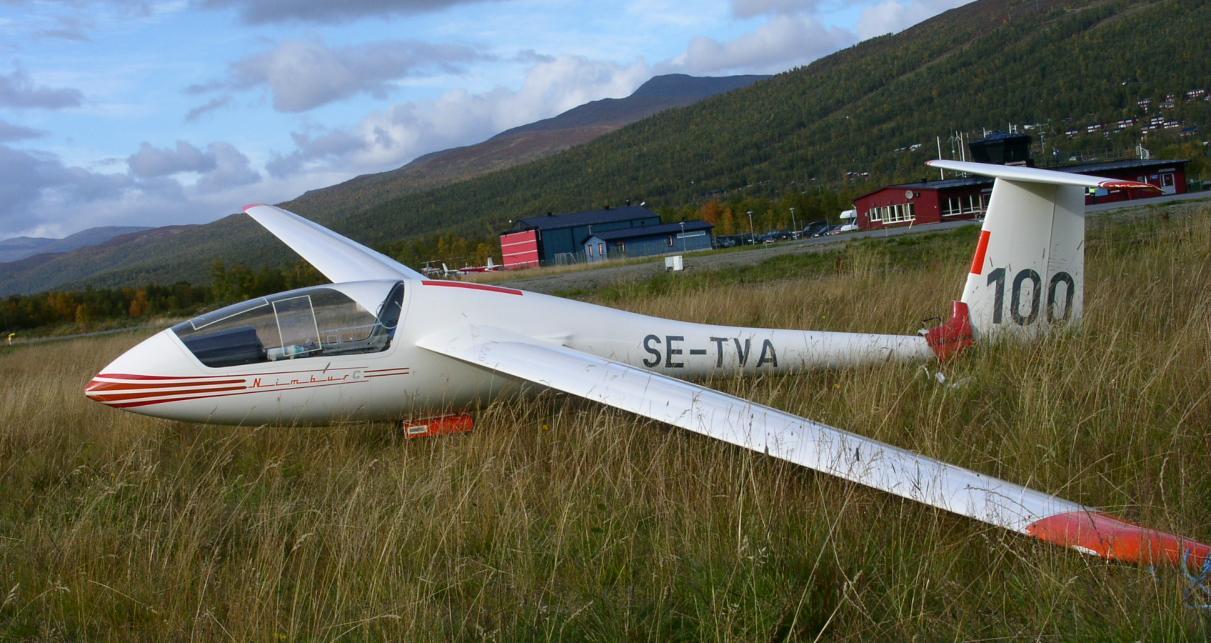 Mini Nimbus Schempp-Hirth Glider Airplane Desktop Wood Model Big New | eBay