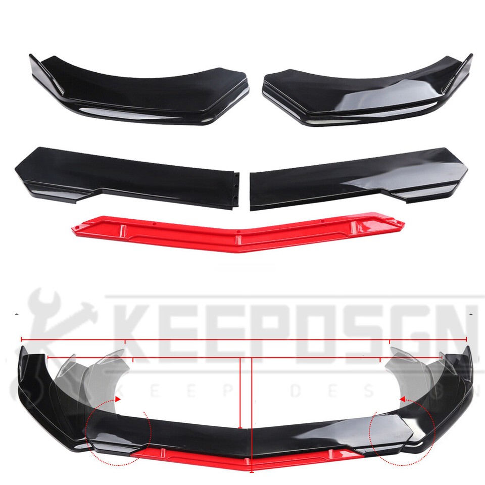 For Mini Cooper S r56 r53 f56 Front Bumper Lip Splitter Accessories ...