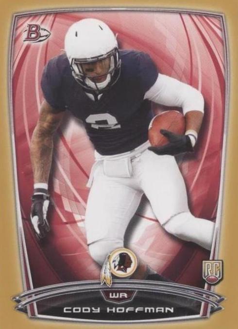 2014 Bowman - Rookies Cody Hoffman #25 Gold /399 (RC) for sale online | eBay