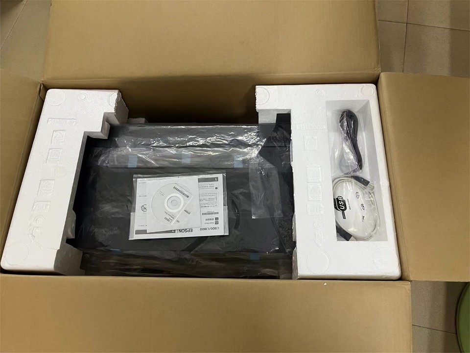 New Epson Ecotank L1800 Inkjet Printer 6 Color Borderless A3 + Photo ...