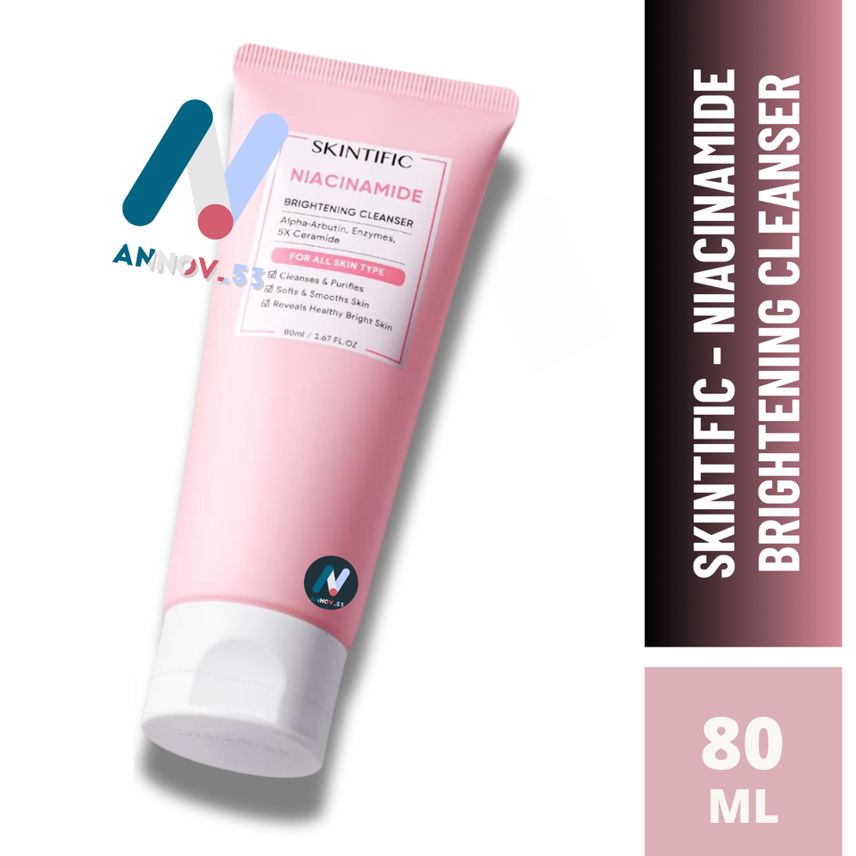 SKINTIFIC Niacinamide Bright Cleanser Facial Wash Antioxidant Radiant ...