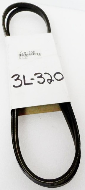Goodyear Products Heavy Duty V-Belt 3L320 32" /8" Industrial / Lawn ...