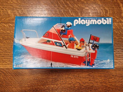 Vintage Playmobil Toy - Cabin Cruiser - 1984 - In Original Box - No ...