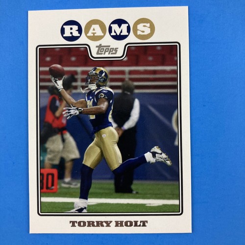 Torry Holt 2008 Topps Card #112 NFL St. Louis Rams | eBay