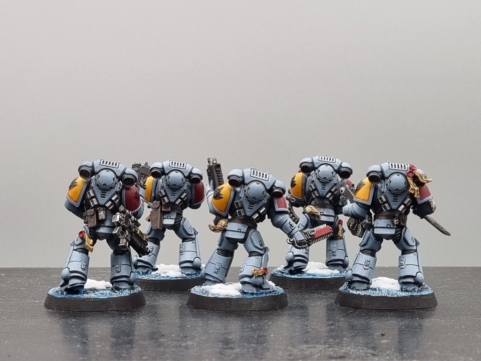 Warhammer 40k Deathwing Assault box Commission painted brand new | eBay