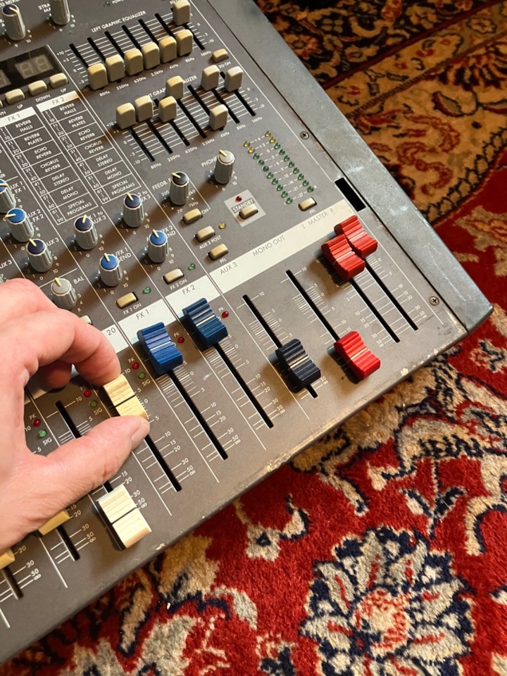 Dynacord Powermate 1600, powered mixer, made in Germany, working ...