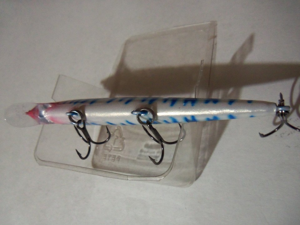 1 Rapala Minnow Lure F11 Custom Pearl BS NIP | eBay