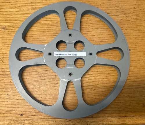 1 - 16mm 1200' EMPTY METAL FILM REEL NAN GOLDIN LABEL (GREY) | eBay