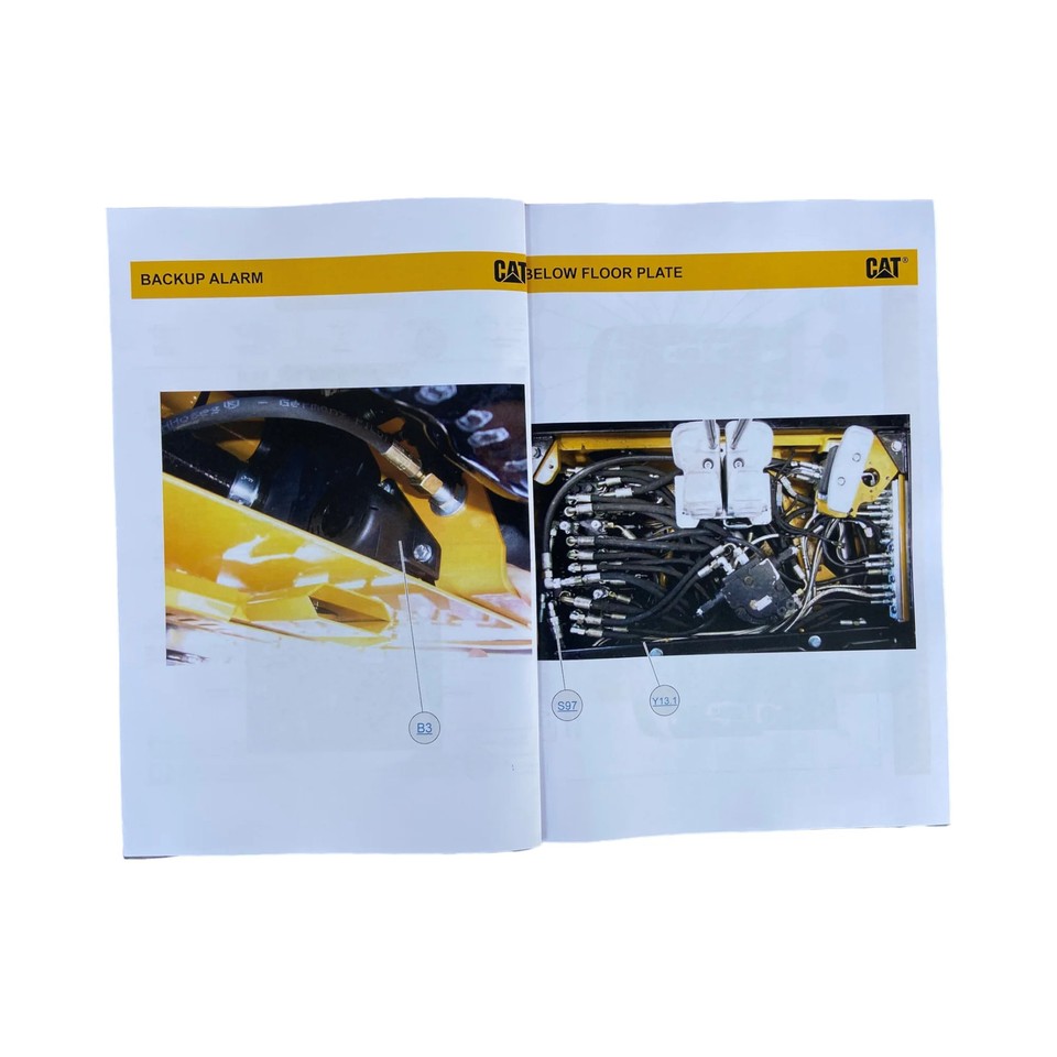 Caterpillar VIMS TPMS ABL ECM Electric System Schematic Service Manual ...