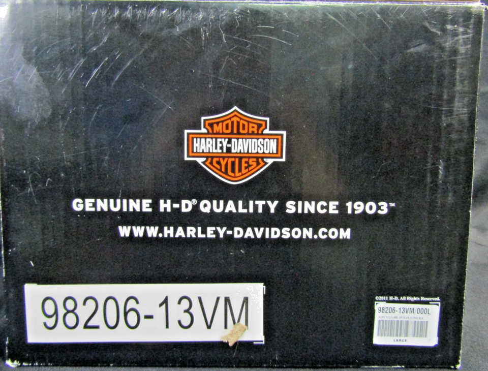 Pre-Owned Harley Davidson Flame Helmet Size Large / Storage Bag ...