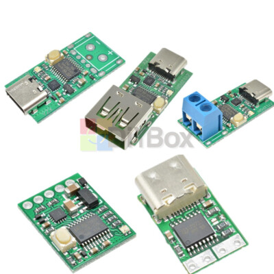 USB-C Type-C PD2.0 3.0 to DC USB Mini Decoy Fast Charge Trigger Polling ...