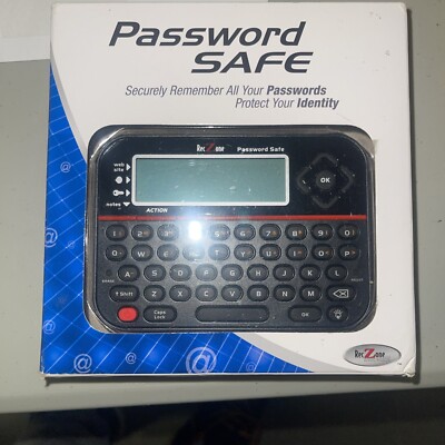 Reczone Password Safe Organizer Logbook Black Model 595 - NEW | eBay