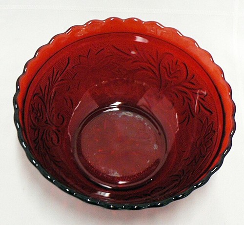 VINTAGE ANCHOR HOCKING RUBY RED 5" BOWL | eBay