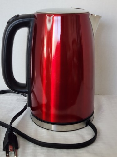 SILVER CREST RED WATER Electric KETTLE SWKE 1500 D1 1.7Liters EUC! | eBay