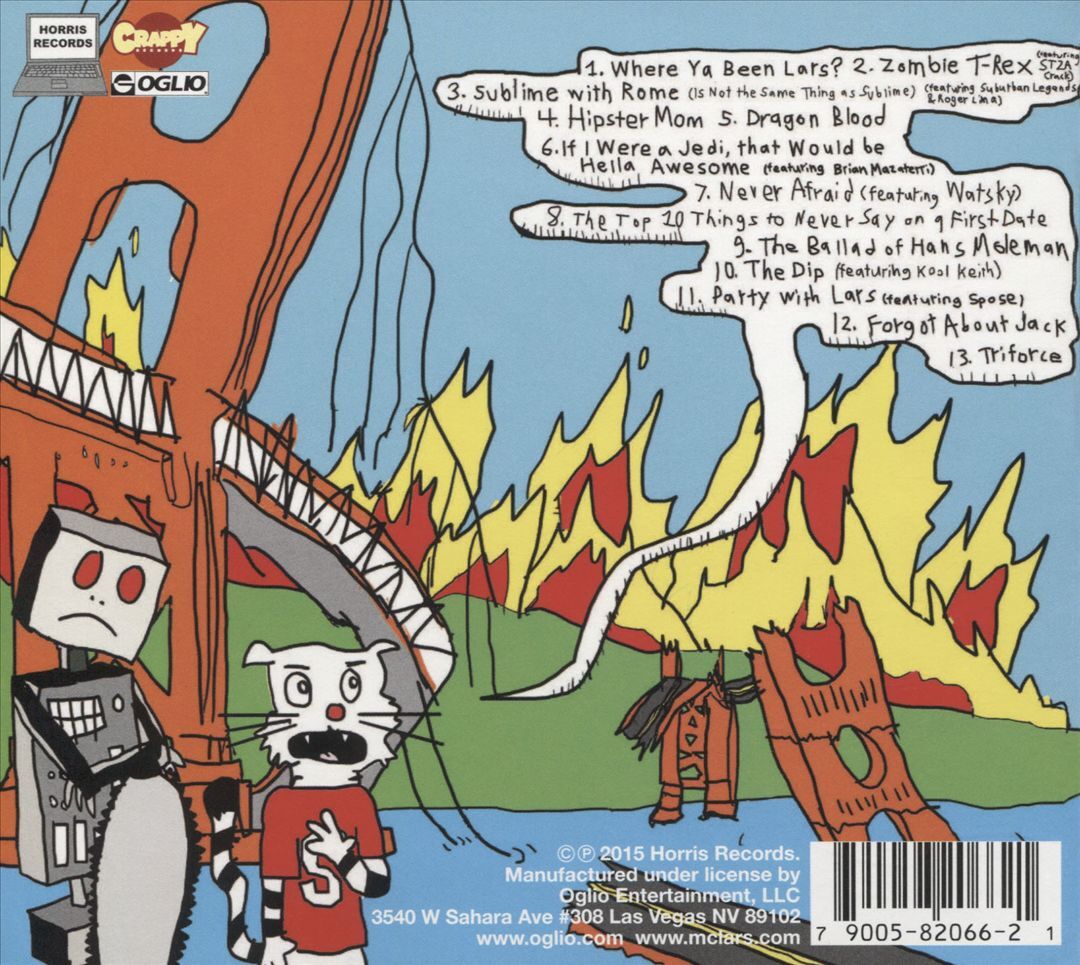 MC LARS ZOMBIE DINOSAUR LP NEW CD 790058206621| eBay