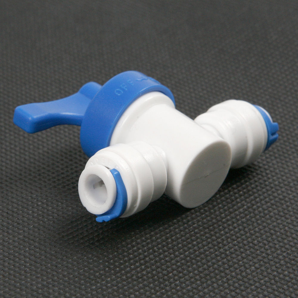1/4'' Inline Ball Valve Quick Connect Shut Off for RO Water Reverse ...
