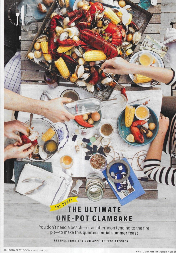 Bon Appetit Magazine Summer Recipes Pickles and Jams Fruit Pie Clambake ...