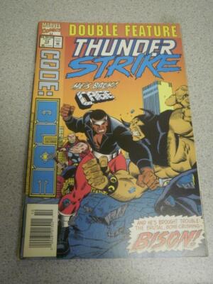 VINTAGE COMIC- MARVEL DOUBLE FEATURE- THUNDERSTRIKE/CODE BLUE- NO.13- GOOD- L4 | eBay