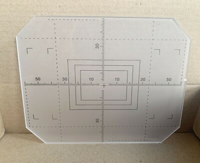 4X5 Ground Glass Focusing Screen f/ Linhof Horsemans Toyo Sinar Scale ...