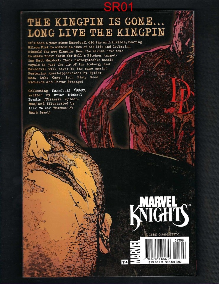 Daredevil vol 9 King of Hell's Kitchen TPB trade paperback 2004 Marvel ...