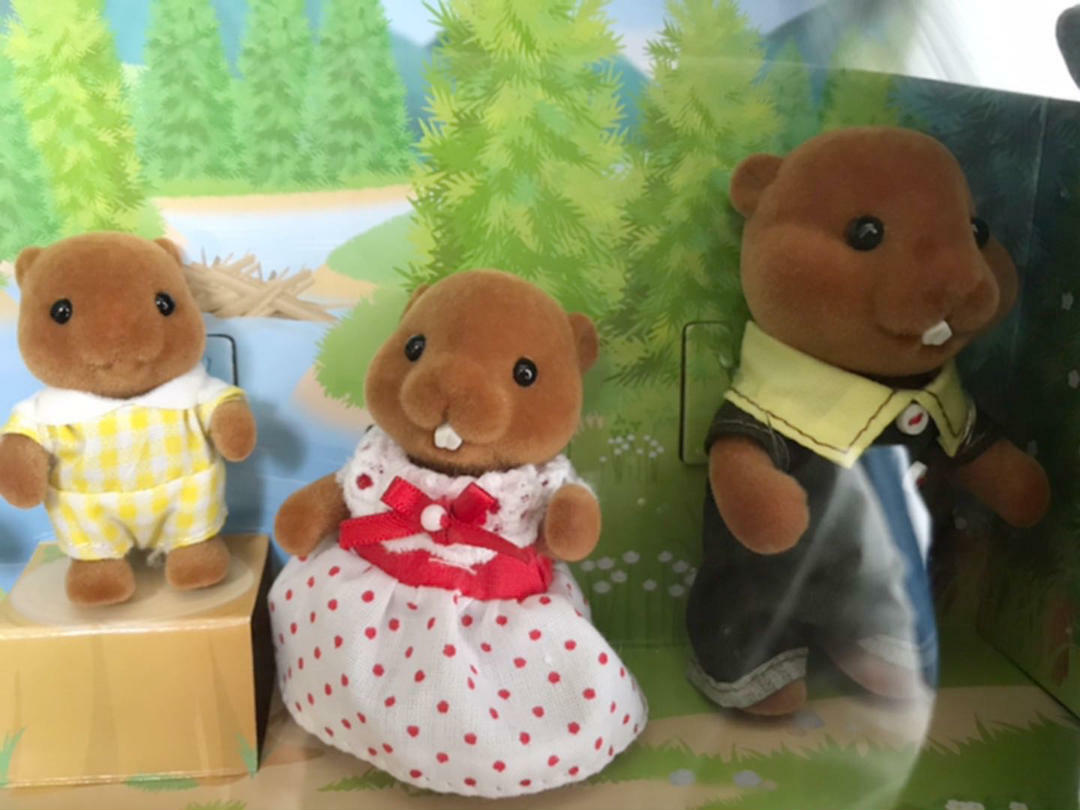 Sylvanian Families BEAVER FAMILY Calico Critters 2021 Epoch | eBay