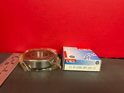 ORS 6206 2RS G93 C3- DEEP GROOVE BALL BEARING, 30mm BORE | eBay