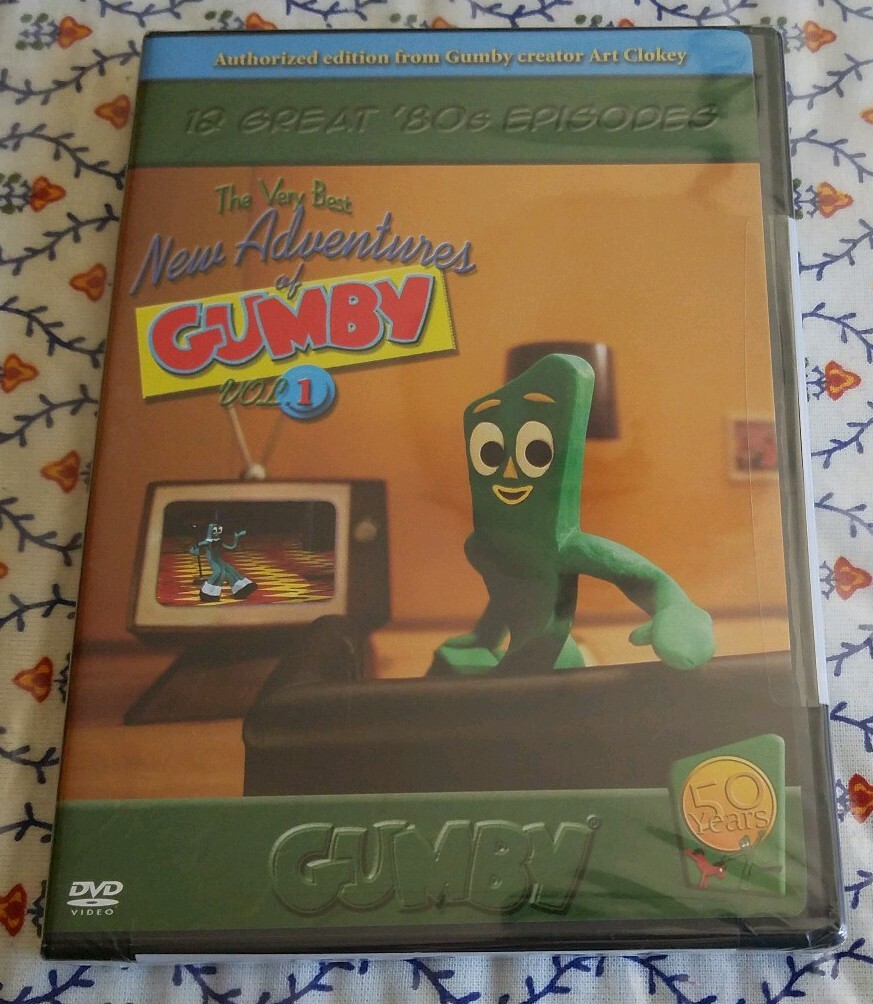 GUMBY - The Very Best New Adventures Of Gumby, Vol 1 (DVD, 2005) "NEW ...