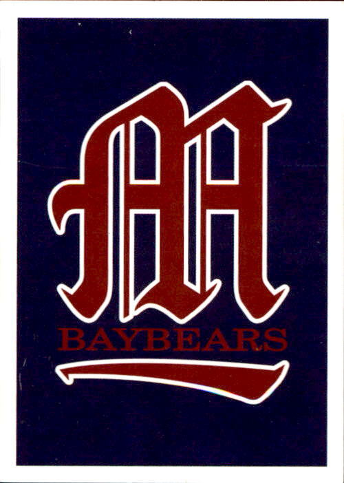 1998 Mobile Bay Bears Team Issue #31 Logo Checklist - NM Baseball Card ...