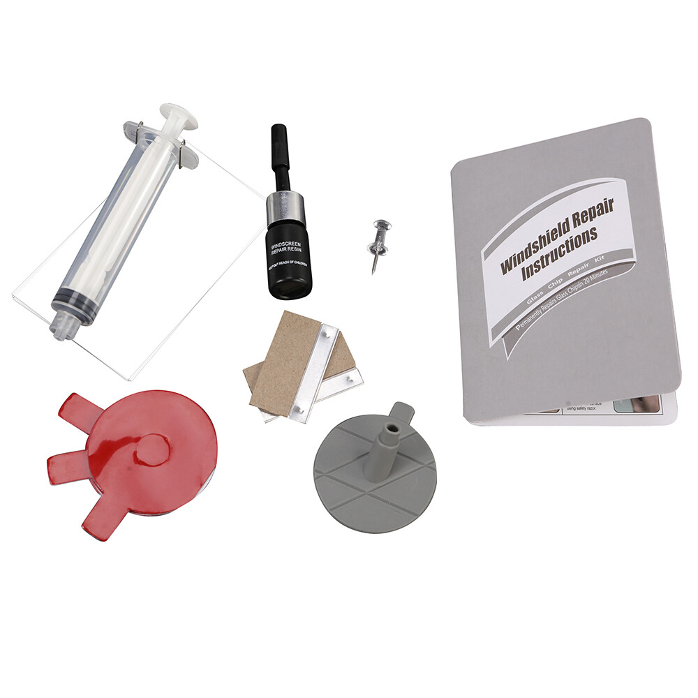 Windscreen Windshield Repair Tool Set DIY Car Kit Wind Glass For Chip ...
