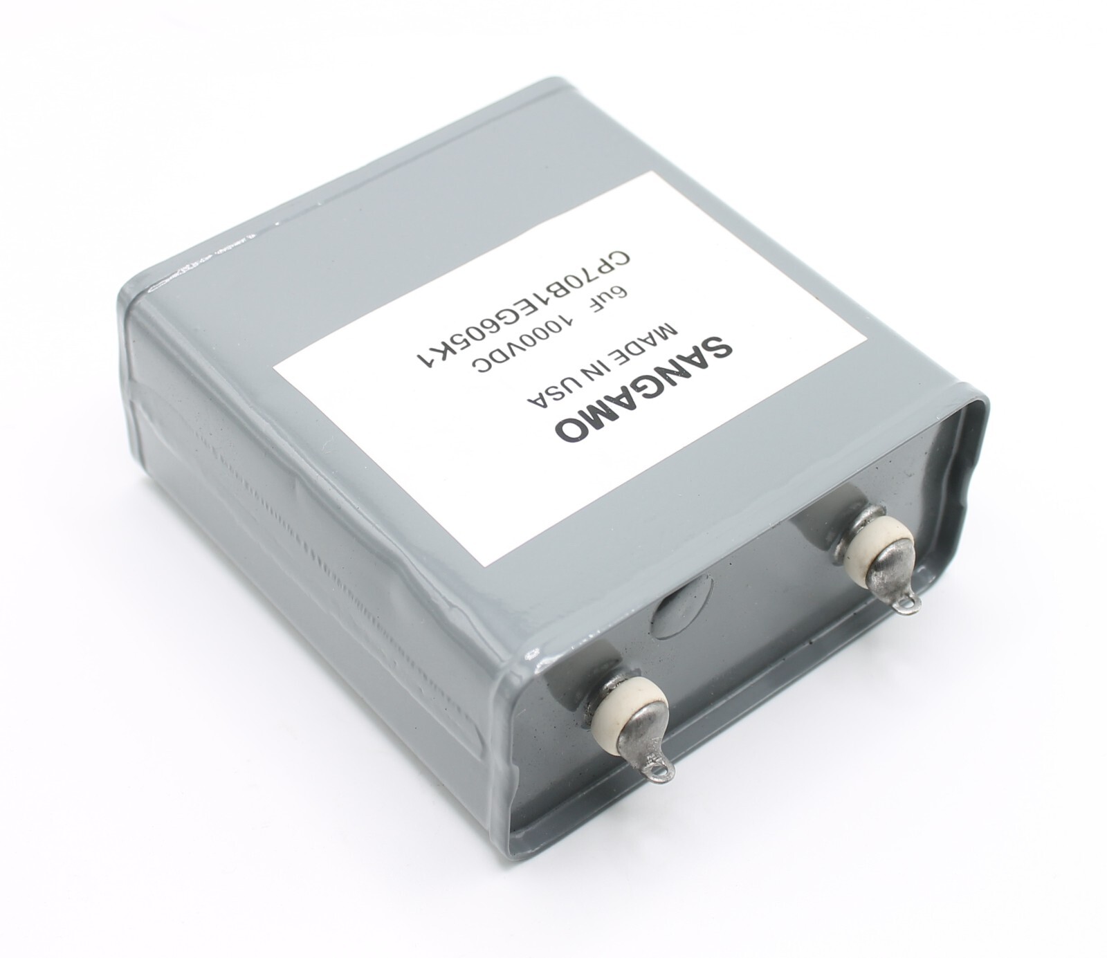 6uF 1000V DC Oil Hermetically Sealed Capacitor mfd 1KV 6mfd Button ...