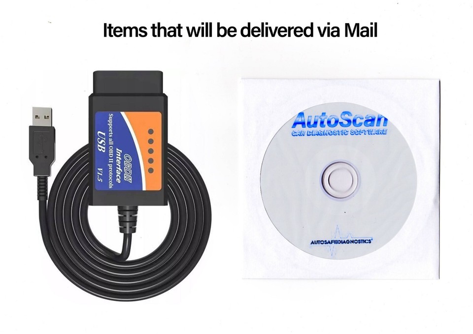 Autoscan Enhanced ULTRA OBD2 Engine Diagnostic Software Vehicle Elm327 ECU Cable | eBay