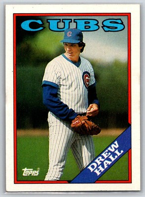 1988 Topps #262 Drew Hall | eBay