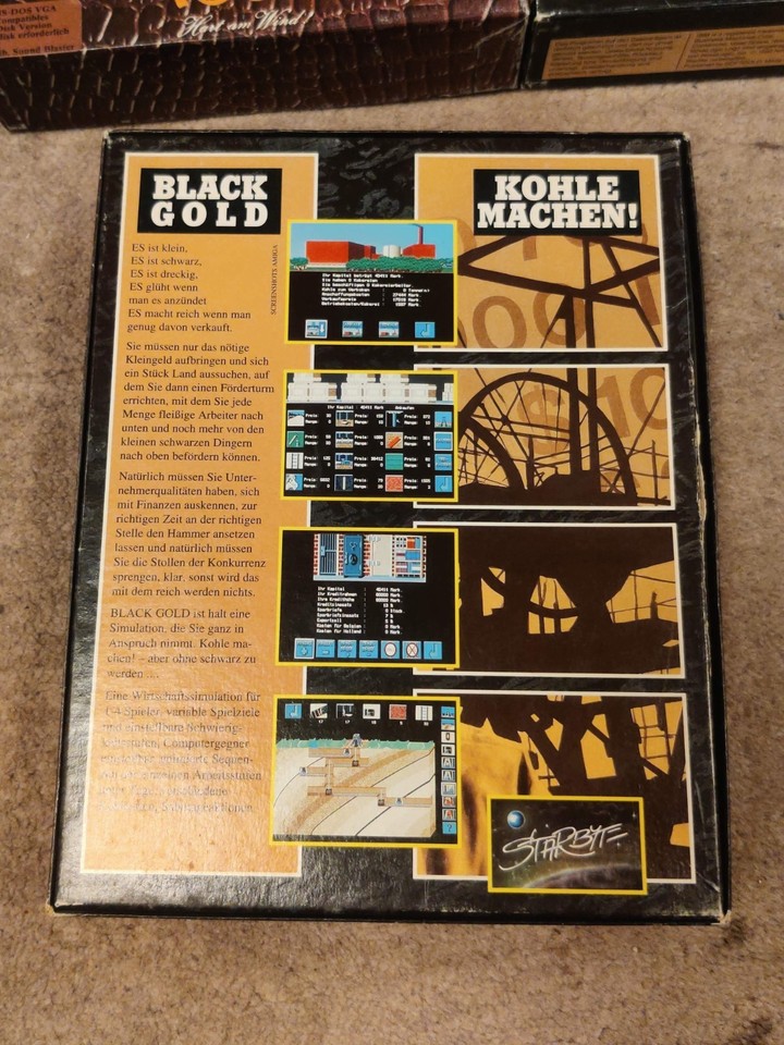 Black Gold (StarByte, 3.5") 1991, IBM-PC | eBay