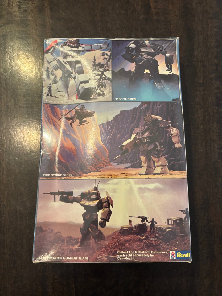 NIB NEW SEALED REVELL ROBOTECH DEFENDERS ICE ROVER UNIT MODEL KIT 1:72 ...
