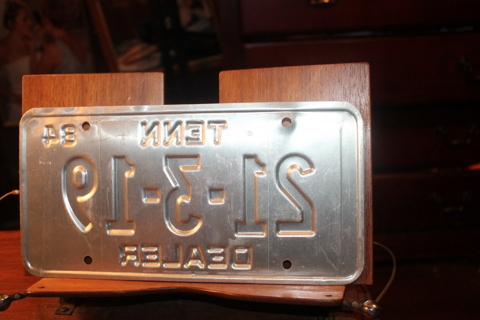 1984 Tennessee License Plate Auto DEALER Roane County 21-3-19 | eBay